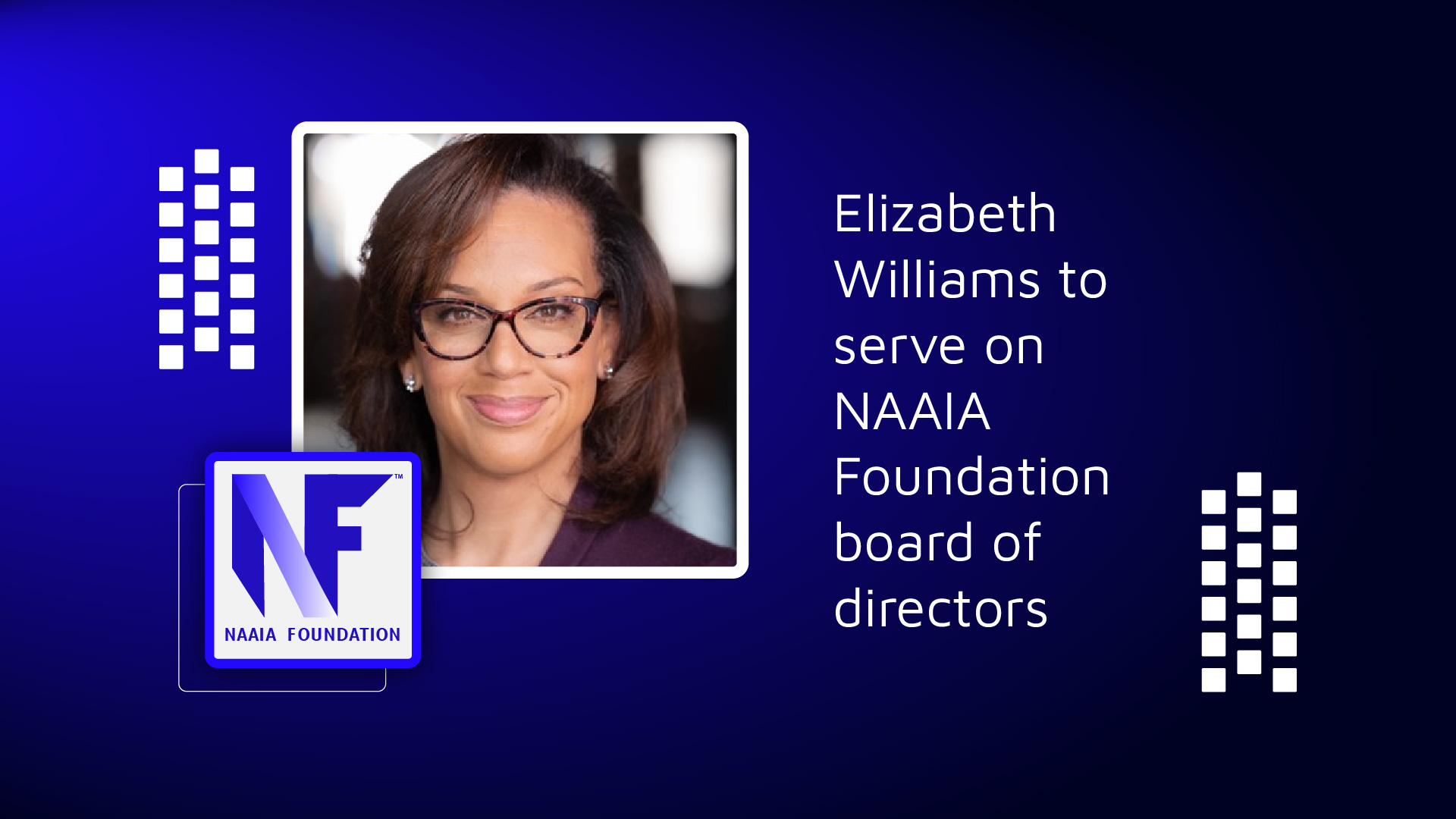 Elizabeth Williams to serve on board of NAAIA Foundation » NAAIA ...